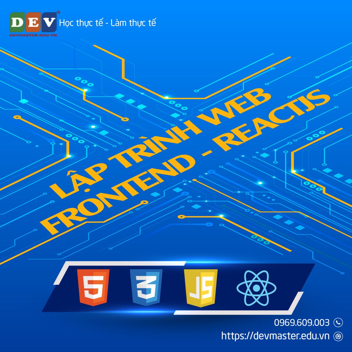 Trở thành cao thủ Frontend Website chỉ sau khóa thực tập 1 tháng tại Devmaster | DEVMASTER